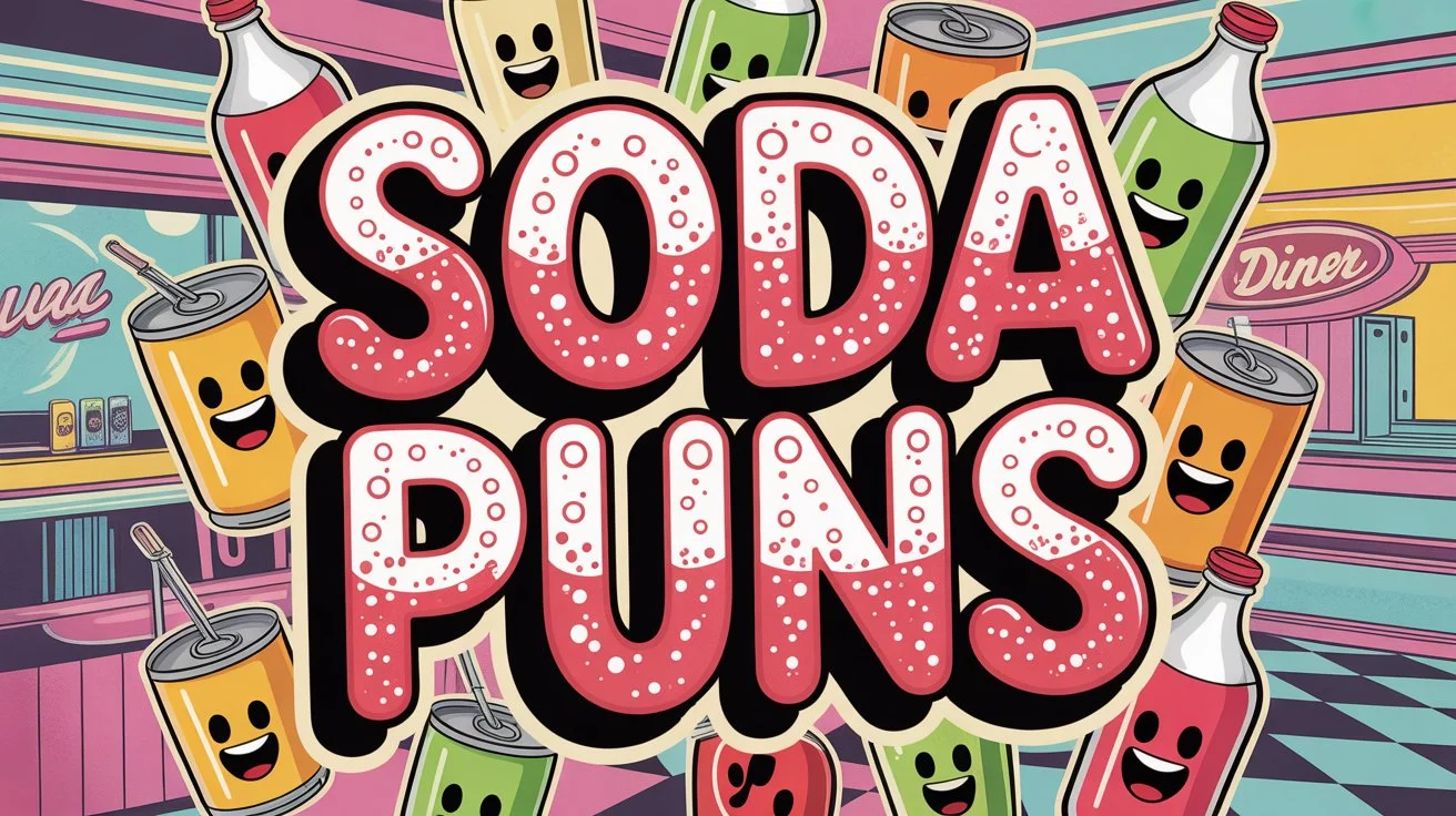 Fizzy Fun Ahead: 200 Soda Puns That’ll Pop Your Sense of Humor 🥤