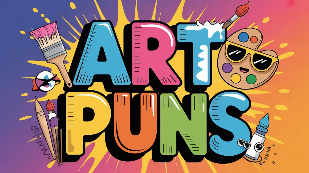 150+ Art Puns to Brighten Your Canvas of Life 🎨