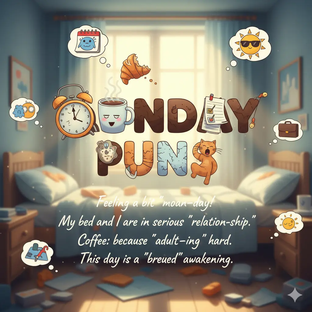 🌞100+ Monday Puns That’ll Turn Your Week Around (One Laugh at a Time)