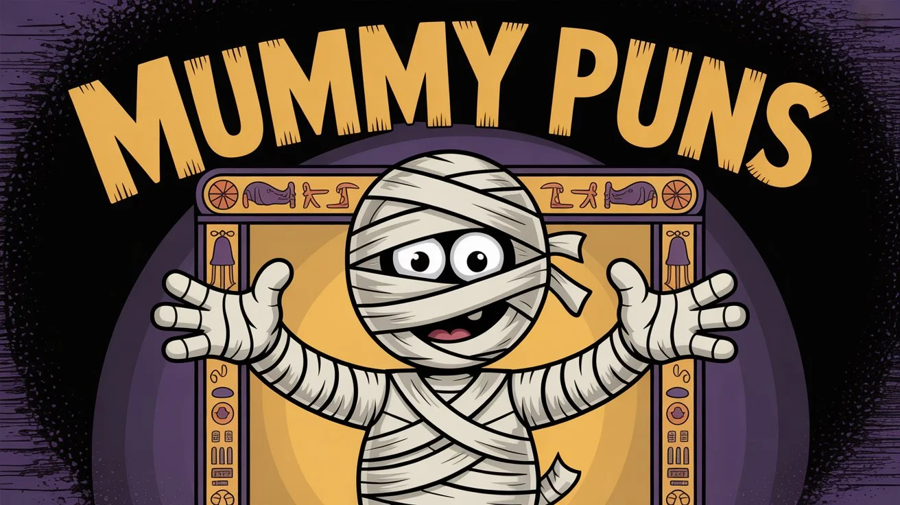 😂 150+ Mummy Puns to Keep You in Good Spirits