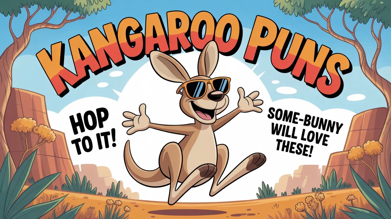 100+ Kangaroo Puns That Will Jump-Start Your Laughs 🦘😂