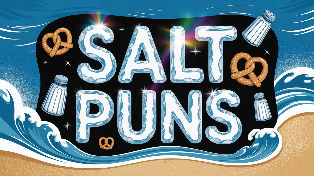 100+ Salt Puns 🧂 Perfect for Captions, Jokes & Viral Laughs