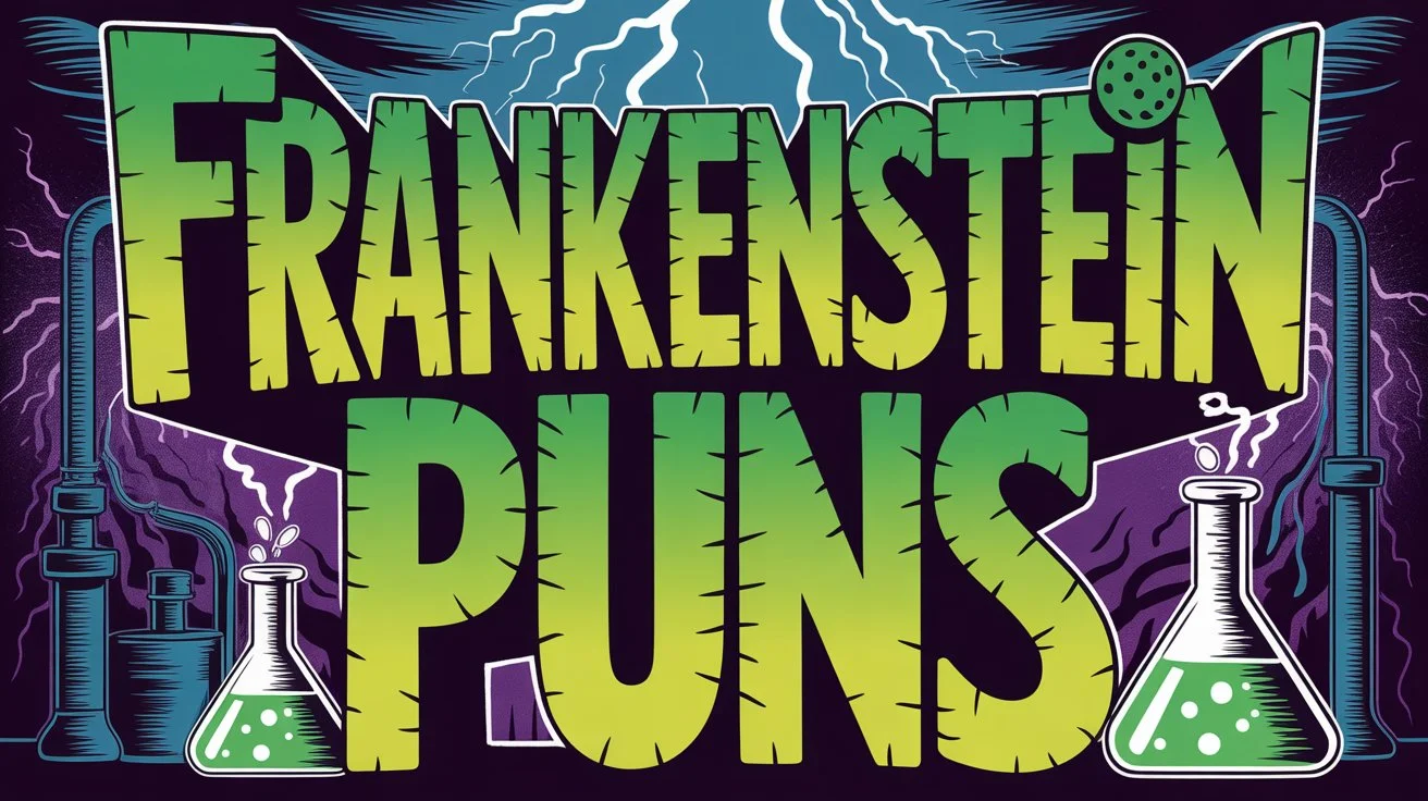 101+ Frankenstein Puns for Killer Captions 🧪😂