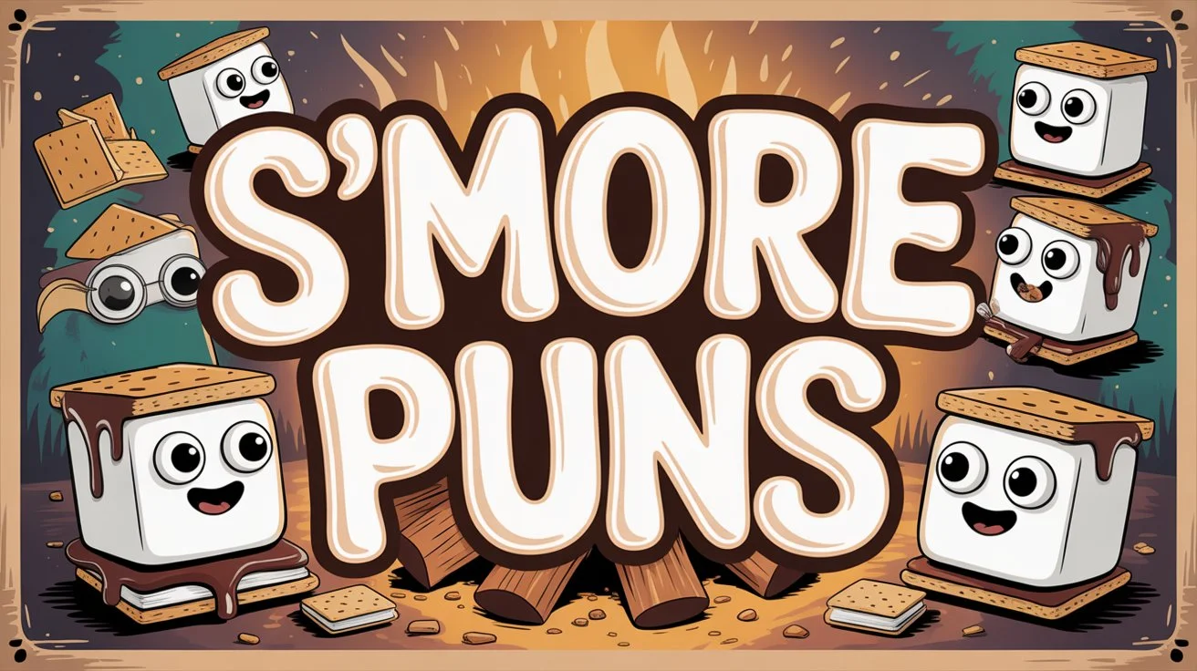 You Want S’more Laughs? The Best S’more Puns You’ll Ever See! 🔥