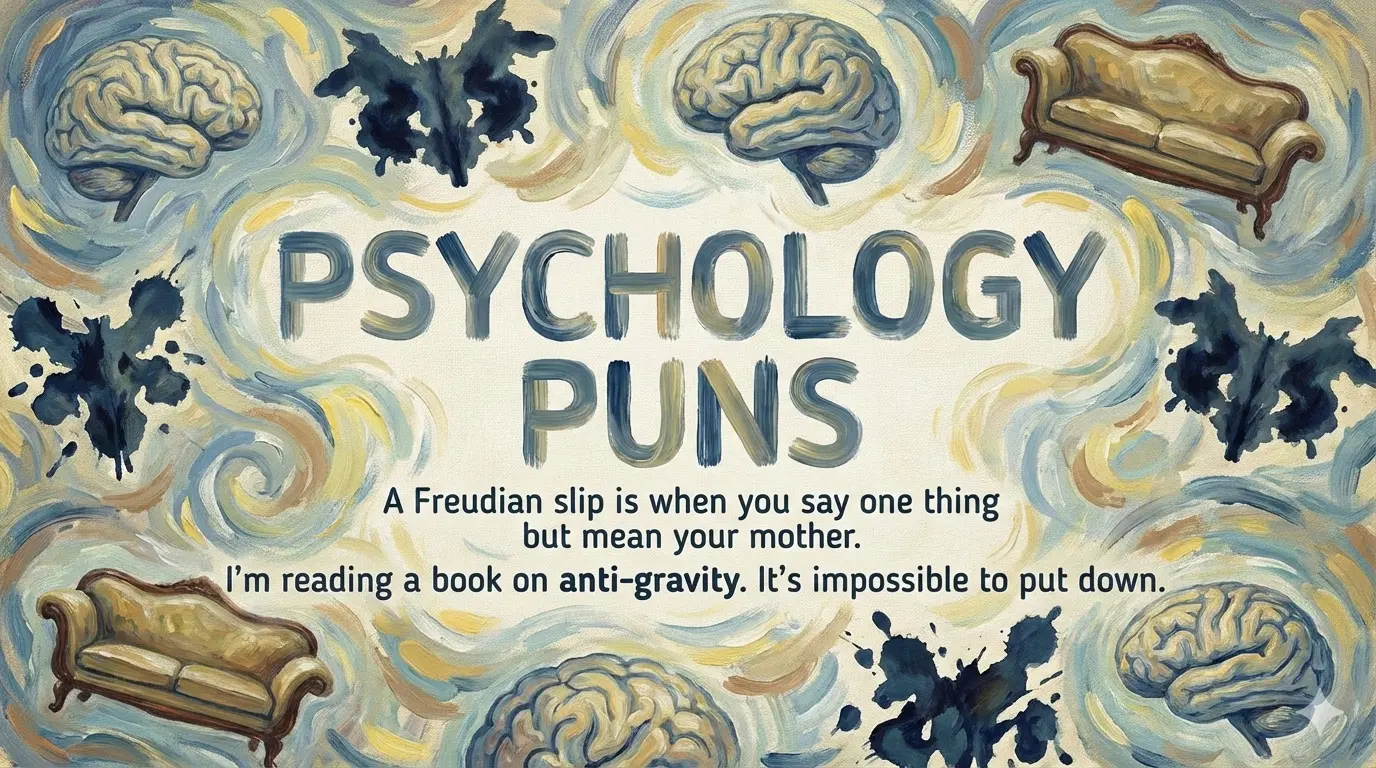 😂 200+Hilarious Psychology Puns to Boost Your Mood