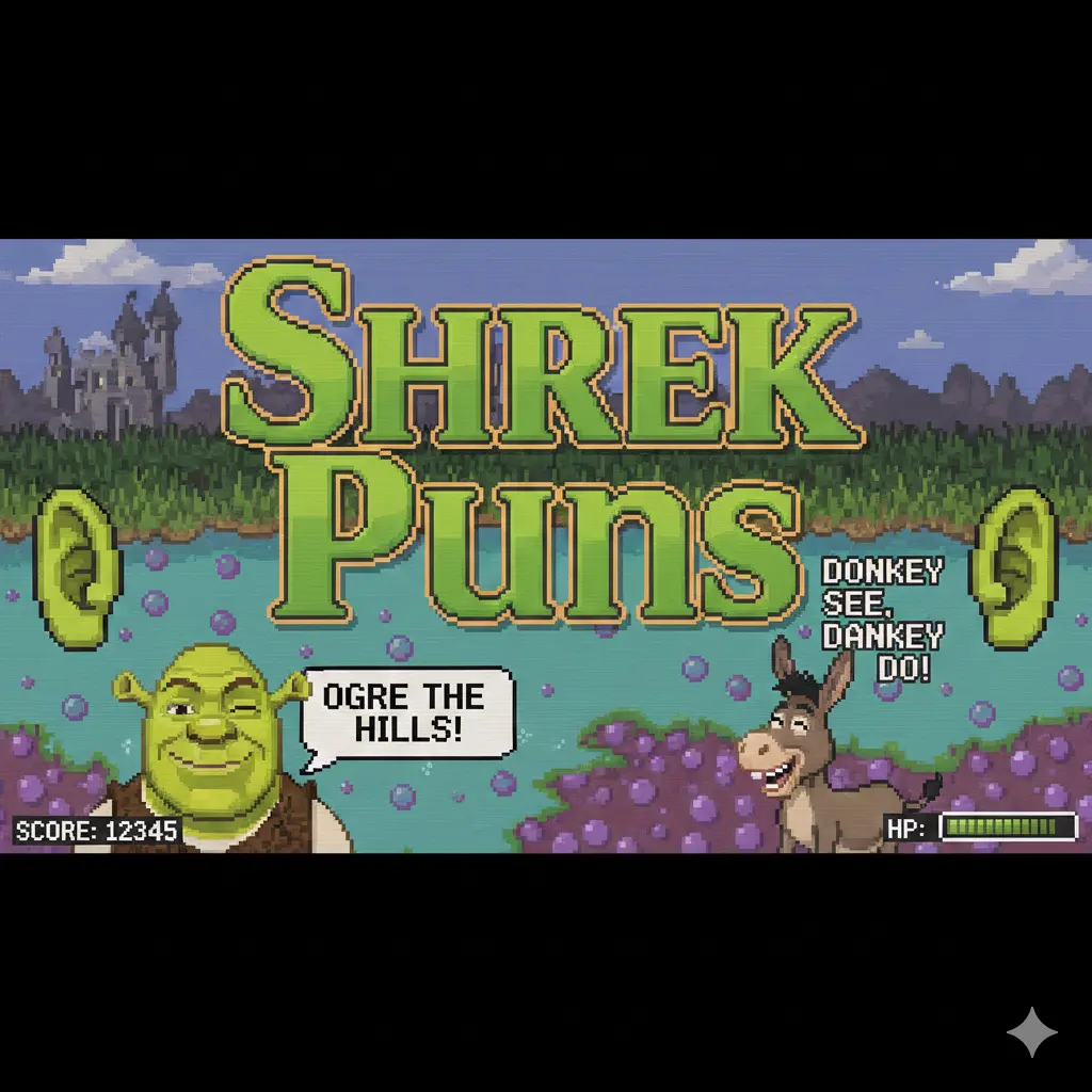 Shrek Puns That’ll Ogre-Whelm You With Laughter 😂💚