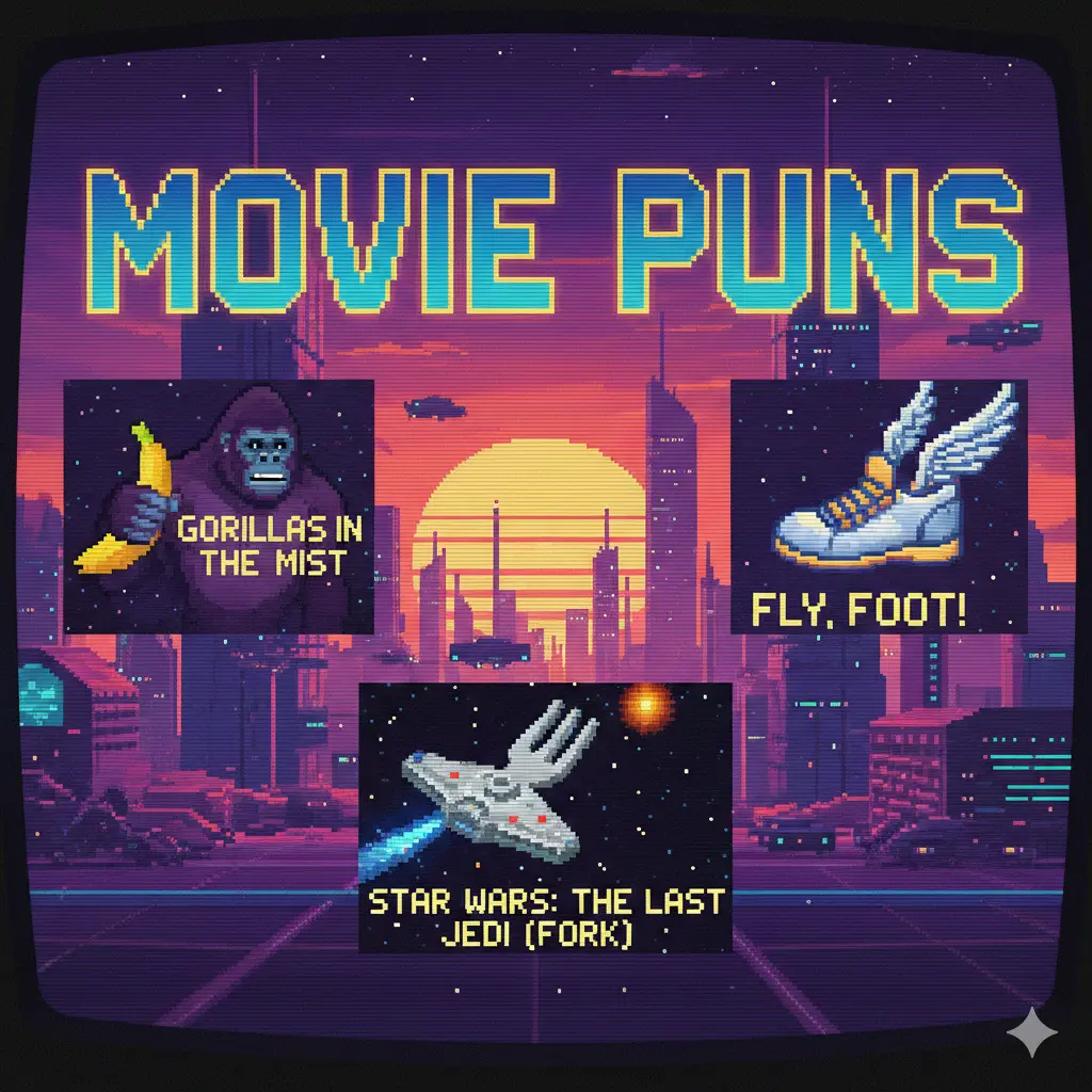 200+ Movie Puns That Deserve an Oscar 🎥😂