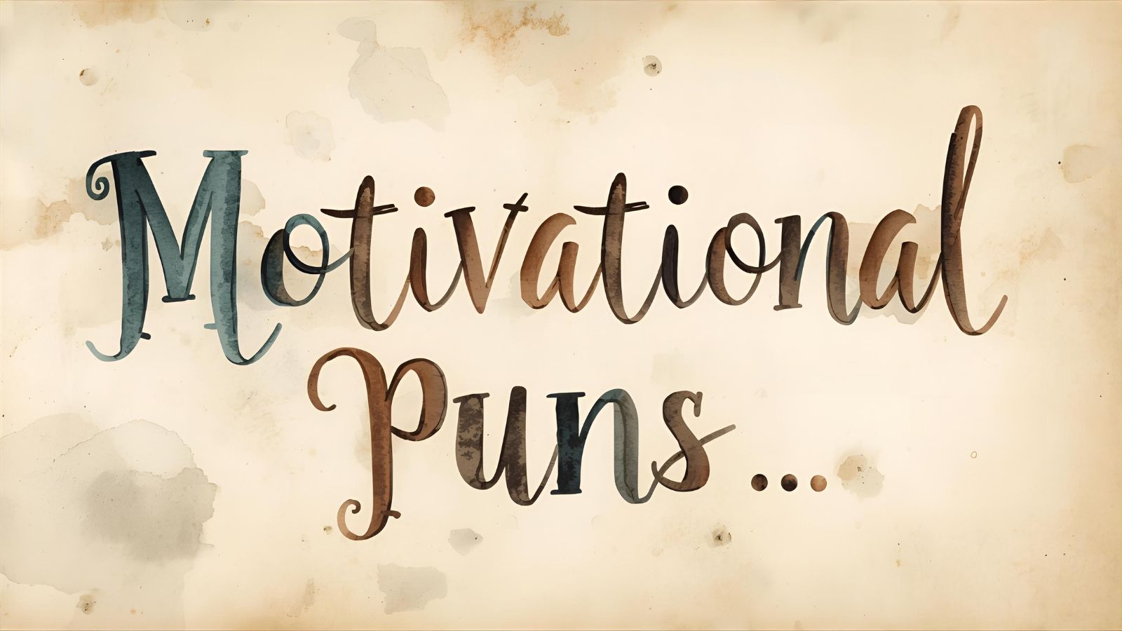 💪😂 Motivational Puns That’ll Push You Forward (With Laughs!)