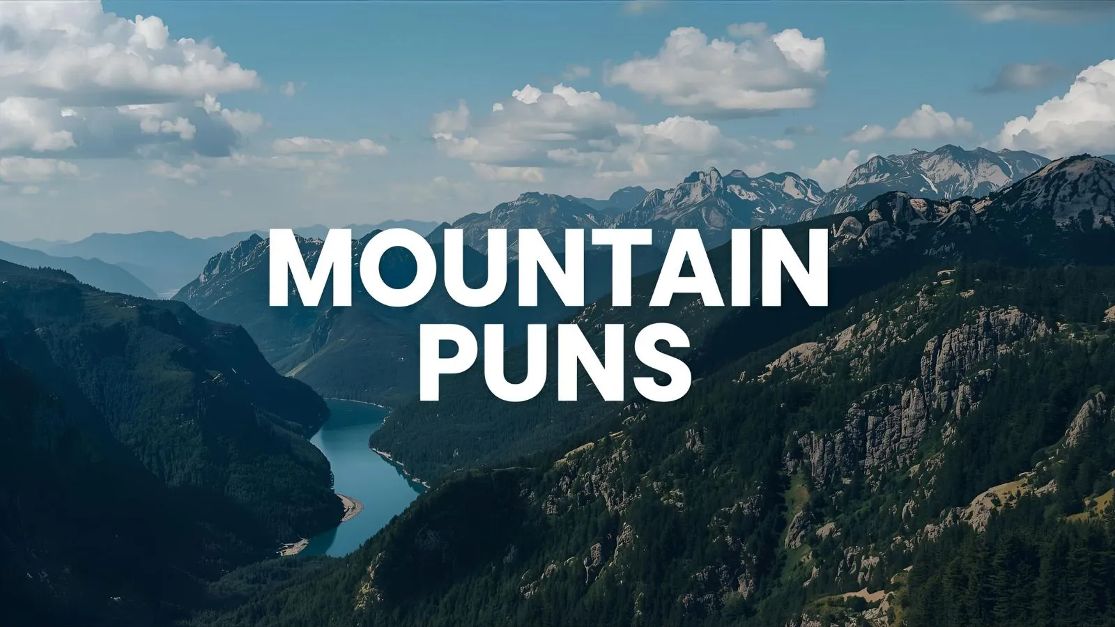 150+ Mountain Puns That Will Peak Your Laughs ⛰️😂