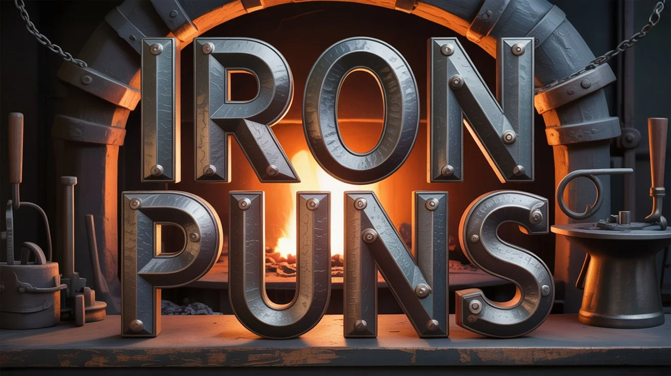 150+Iron Puns That Will Steel Your Heart ️‍🔥🛠️