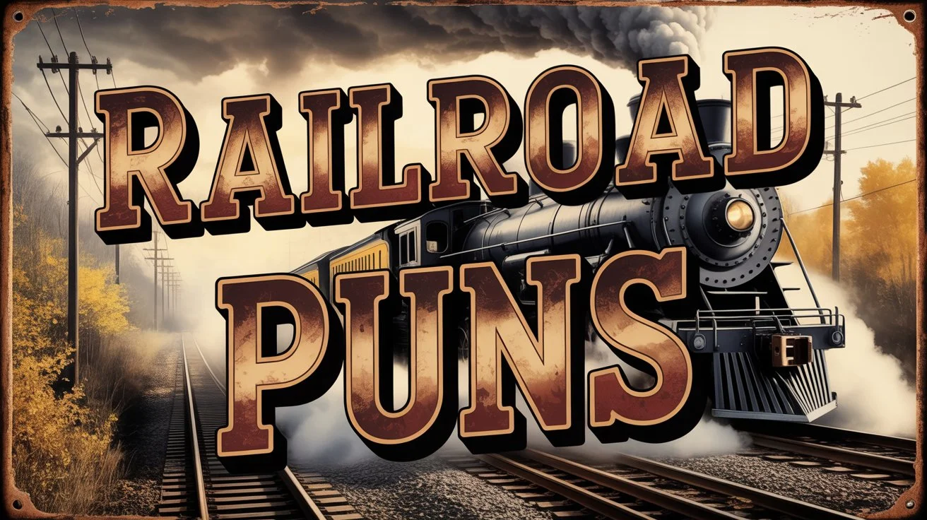200+ Railroad Puns That Will Steal the Show 🚞😂