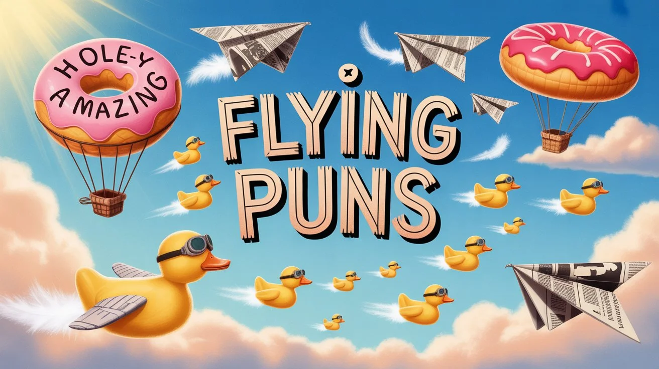 200+ Flying Puns That Will Take Your Humor Sky-High 🤣☁️