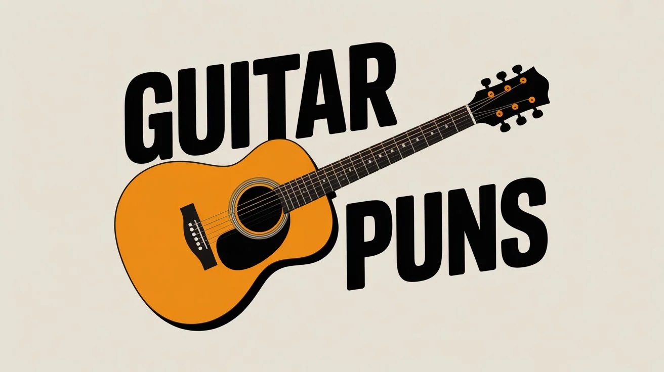 200+ Guitar Puns🎸: Funny, Clever & Shareable Lines for Music Lovers